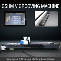 China Anti Skateboard Horizontal V Cutting Machine V Groover Machine 1240 1250mm Width 4000mm Length for sale