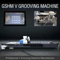 China 1240 Hydraulic High Speed V Grooving Machine 1250mm Width 4000mm Length for Stainless Steel Ornament Production for sale