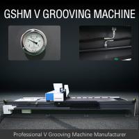 China Hydraulic V Cutting Machine For Shower Room Frames High Speed V Grooving Machine for sale