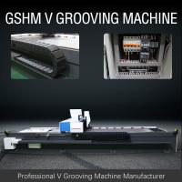 China Home Decoration V Slotting Machine 1225 Metal Sheet Grooving Machine 1250mm Width 2500mm Length for sale