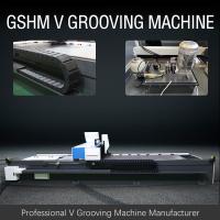China 1500mm V Groove Cutter Machine for Home Decoration Sheet Metal Grooving 4000mm Length for sale