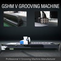 China Hydraulic V Slotting Machine For Elevator Part Sheet Metal Grooving Machine 1232 for sale