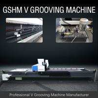 China CNC V Grooving Machine 1250mm 4000mm for Anti Skateboard Stainless Steel Decoration for sale