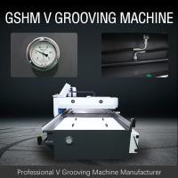 China CNC V Grooving Machine 1250mm 4000mm for Anti Skateboard Stainless Steel Decoration for sale
