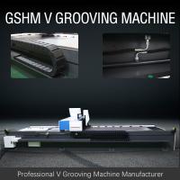 China 1225 Automatic V Grooving Machine For Cupboard Stainless Steel Processing for sale