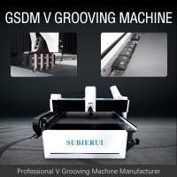 China 1225 Automatic V Grooving Machine CNC V Groove Cutter Machine Kitchen Cabinet Doors for sale