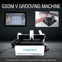 China 1225 Automatic V Grooving Machine CNC V Groove Cutter Machine Kitchen Cabinet Doors for sale