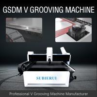 China Industrial Automatic V Grooving Machine V Groover Machine For Shower Room 1532 for sale