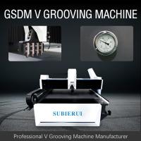 China Precision Auto V Grooving Machine For Signage V Groove Cutter Machine 1232 for sale