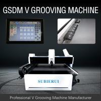 China Precision Auto V Grooving Machine For Signage V Groove Cutter Machine 1232 for sale