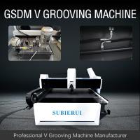 China Precision Auto V Grooving Machine For Signage V Groove Cutter Machine 1232 for sale