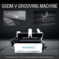 China 1225 High Speed V Grooving Machine 1250mm Width 2500mm Length for Sheet Metal Furniture Door Industry for sale