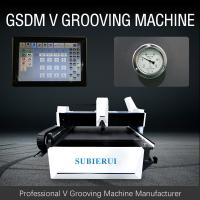 China Versatile Automatic V Grooving Machine Stainless Steel Cnc V Grooving Machine 1240 for sale