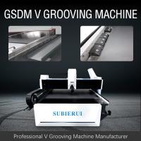 China Versatile Automatic V Grooving Machine Stainless Steel Cnc V Grooving Machine 1240 for sale