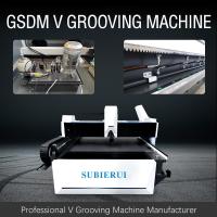 China Industrial Automatic V Grooving Machine V Groover Machine For Shower Room 1532 for sale