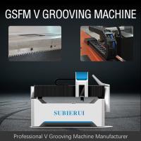 China CE Automatic CNC V Grooving Machine 1240 for Metal Sheets 1250mm Width 4000mm Length for sale