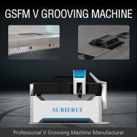 China Hydraulic CNC V Grooving Machine For Home Ornament Sheet Grooving Machine 1560 for sale