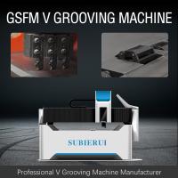 China 1540 Automatic V Grooving Machine Display Props V Grooving Machine For Sheet Metal for sale