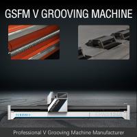China CE Automatic V Grooving Machine For Stainless Steel 1225 V Groove Cutting Machine for sale