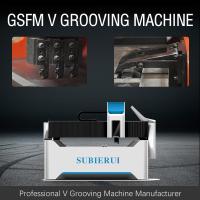China CE Automatic V Grooving Machine For Stainless Steel 1225 V Groove Cutting Machine for sale