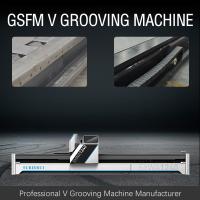 China 1540 Automatic V Grooving Machine Display Props V Grooving Machine For Sheet Metal for sale
