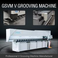 China CE Sheet Grooving Machine 1250mm 4000mm High Speed V Grooving Machine Anti Skateboard Public Spaces for sale
