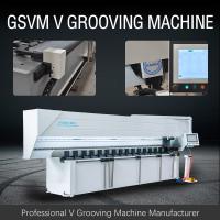 China CE Sheet Grooving Machine 1250mm 4000mm High Speed V Grooving Machine Anti Skateboard Public Spaces for sale