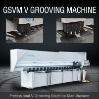 China 4000mm CNC V Grooving Machine For Ornament Metal Grooving Machine for sale