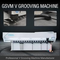 China CE Sheet Grooving Machine 1250mm 4000mm High Speed V Grooving Machine Anti Skateboard Public Spaces for sale