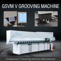 China 4000mm Automatic Sheet Grooving Machine V Grooving Machine for Metal Furniture 1250mm Width for sale