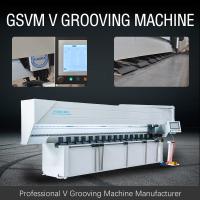 China 4000mm Automatic Sheet Grooving Machine V Grooving Machine for Metal Furniture 1250mm Width for sale
