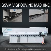 China Vertical CNC V Grooving Machine 1250mm for Metal Ornament Bending for sale