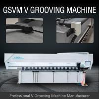 China CNC Sheet Metal Grooving Machine 1250mm Width 4000mm Length for Curtain Wall V Groover for sale