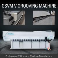 China Vertical CNC V Grooving Machine 1250mm for Metal Ornament Bending for sale