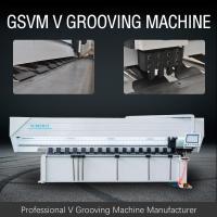 China Curtain Wall Vertical V Cutting Machine 1560 High Speed V Grooving Machine for sale