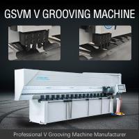 China Hydraulic Sheet Metal Grooving Machine 1250mm 4000mm Stainless Steel V Groove Cutter for sale