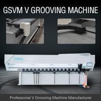 China Compact Sheet Metal Grooving Machine V Groove Cutter Machine For Elevator Interior Design for sale
