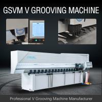 China Hydraulic Sheet Metal Grooving Machine 1250mm 4000mm Stainless Steel V Groove Cutter for sale