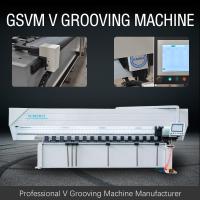 China 4000mm Automatic Sheet Grooving Machine V Grooving Machine for Metal Furniture 1250mm Width for sale