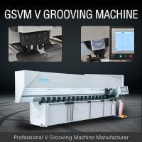 China Compact Sheet Metal Grooving Machine V Groove Cutter Machine For Elevator Interior Design for sale