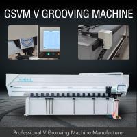 China 4000mm CNC V Grooving Machine For Ornament Metal Grooving Machine for sale