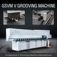 China High Speed Aluminium Sheet Grooving Machine V Metal Grooving Machine Elevator 1560 for sale
