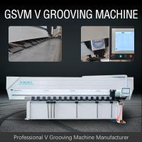 China 4000mm CNC V Grooving Machine For Ornament Metal Grooving Machine for sale