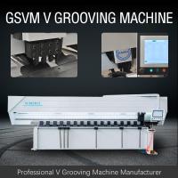 China High Speed Aluminium Sheet Grooving Machine V Metal Grooving Machine Elevator 1560 for sale