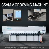 China 4000mm Automatic Sheet Grooving Machine V Grooving Machine for Metal Furniture 1250mm Width for sale