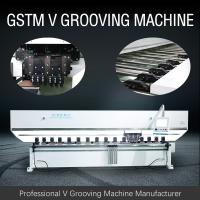 China Industrial V Groover Machine 1250mm 4000mm CNC Sheet Metal Cutting for Anti Skateboard Decoration for sale
