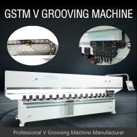 China Industrial V Groover Machine 1250mm 4000mm CNC Sheet Metal Cutting for Anti Skateboard Decoration for sale