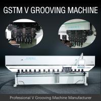 China Automatic V Grooving Machine 1250mm 4000mm for Signage and Sheet Metal for sale