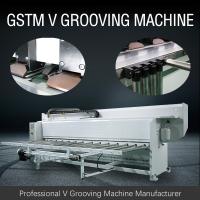 China Automatic V Grooving Machine 1250mm 4000mm for Signage and Sheet Metal for sale