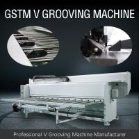 China Automatic V Grooving Machine 1250mm 4000mm for Signage and Sheet Metal for sale